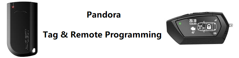 Pandora Tag & Remote Programming
