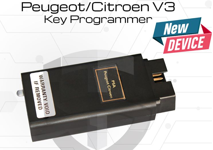 Citroen & Peugeot Key Cloning Tool 2015 Onwards