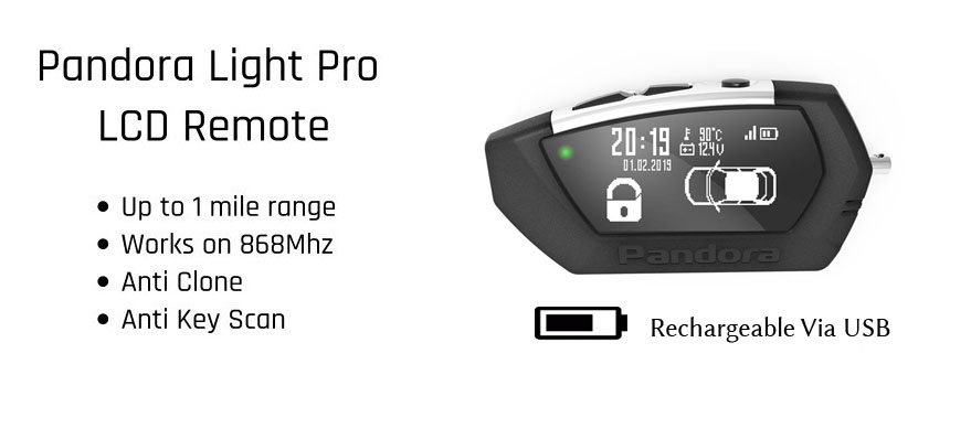 Pandora Light Pro V2 Thatcham Cat 1