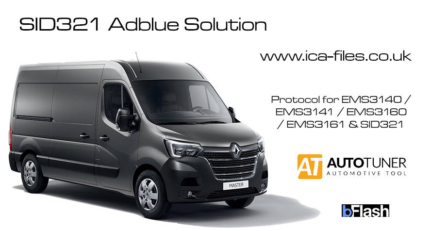 Renault & Opel SID321 Adblue Solution